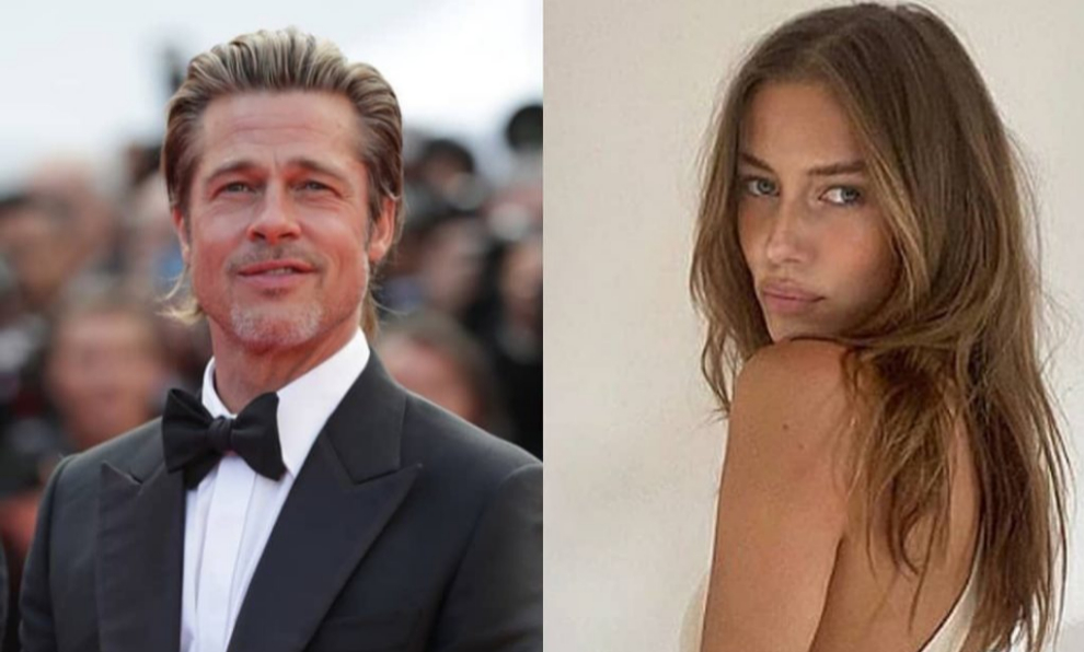 La Novia De Brad Pitt Nicole Poturalski Está Casada Con Un Señor De